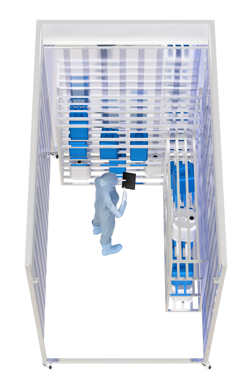 Flexi Configurations - Isopod Rapid Cleanrooms