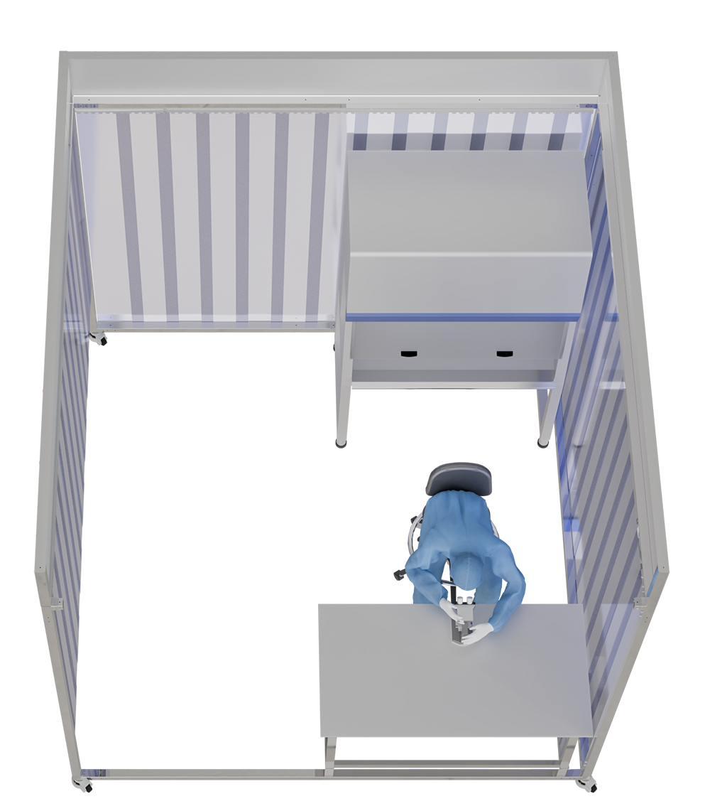 Flexi Configurations - Isopod Rapid Cleanrooms